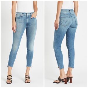 MOTHER | Jeans | Mother The Stunner Zip Ankle Step Fray Jeans Camp ...